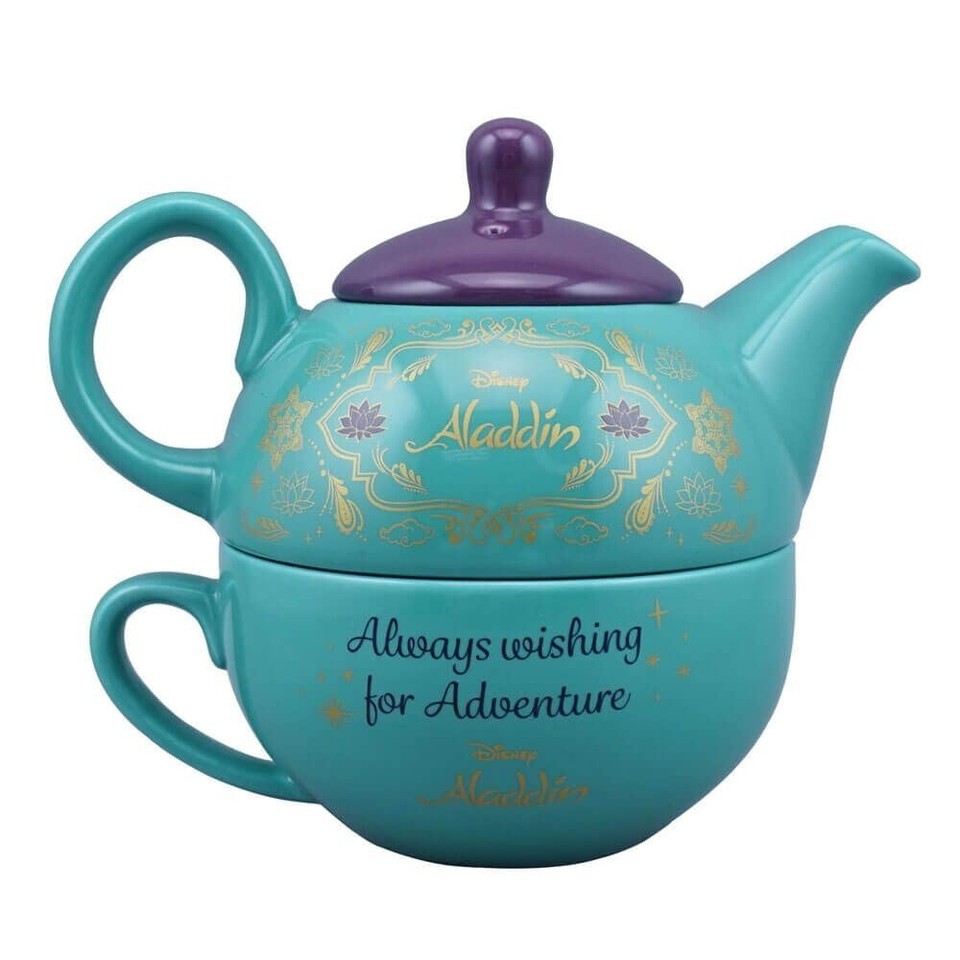 DISNEY ALADDIN TEA FOR ONE SET GIFT BOXED | eBay