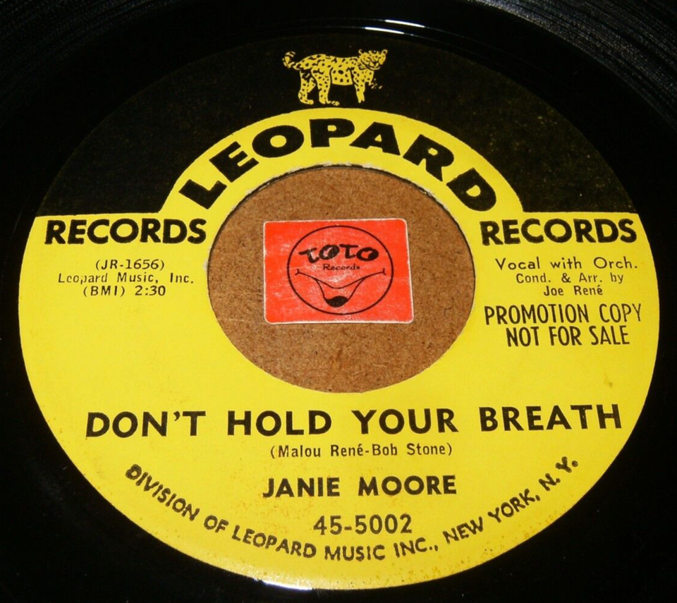 Janie Moore - IN The Middle Of the Floor - Don'T Hold / Listen - Soul ...