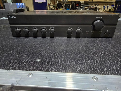 TOA Electronics A-2120 Professional Mixer 120W Amplifier Amp Pro PA ...
