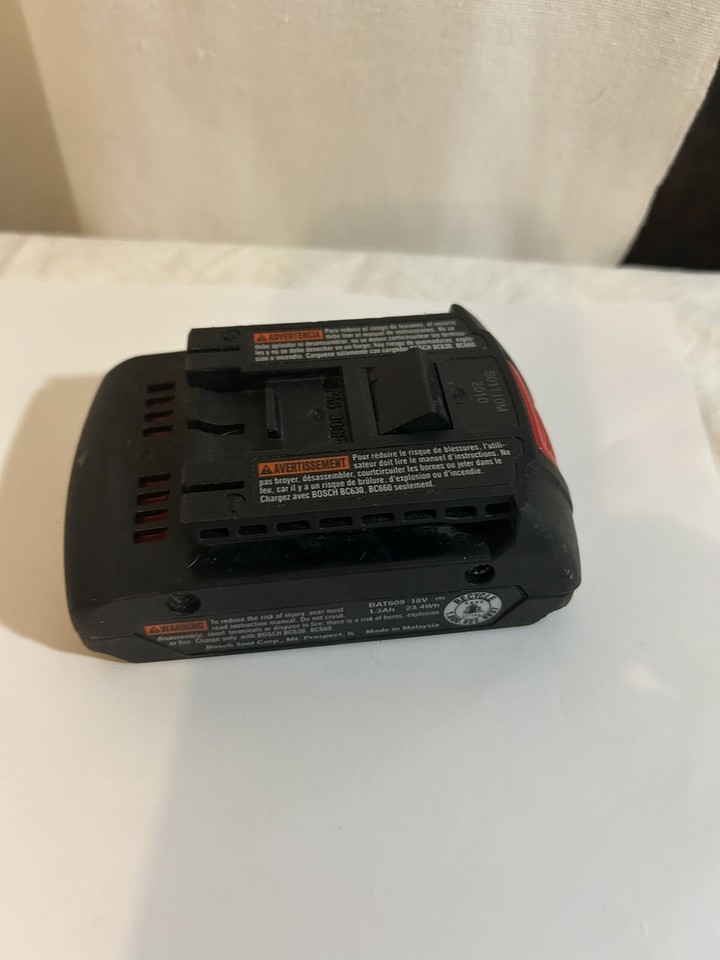 Bosch Litheon Slim Pack 18V Battery Model Bat609 Battery Only | eBay