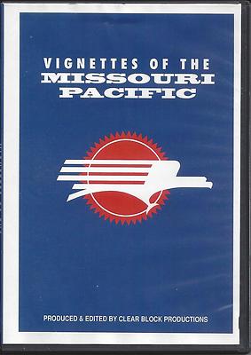 * Clear Block DVD: VIGNETTES OF THE MISSOURI PACIFIC - New! | eBay