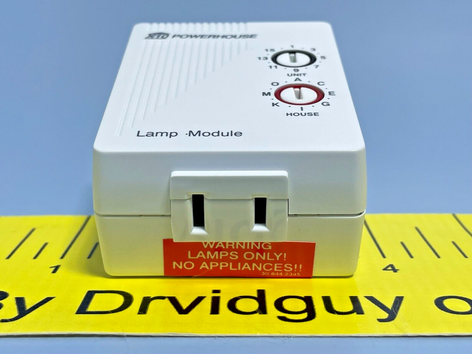 X10 Powerhouse LM465 Lamp Module 120VAC, 60Hz, 300W; LM465-C | eBay