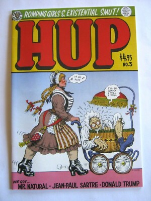 HUP #3 R Crumb comics Devil Girl VF/NM heavy archival stock 2014 B&B ...