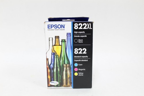 Epson - T822XL/T822 4-Pack High-Yield Standard Capacity Ink Cartridges ...