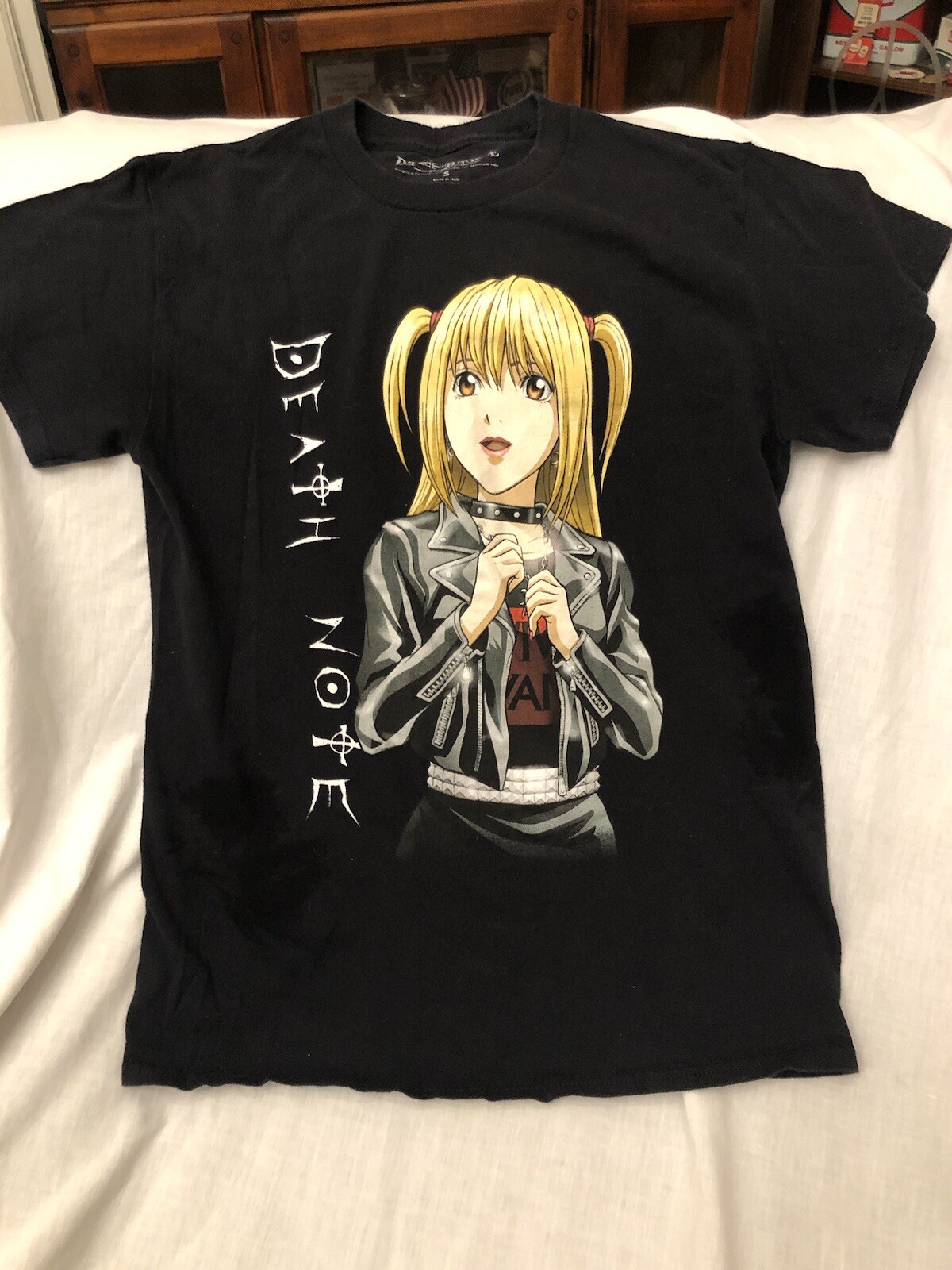 DEATH NOTE Misa Misa Official Anime T-shirt Black Si… - Gem