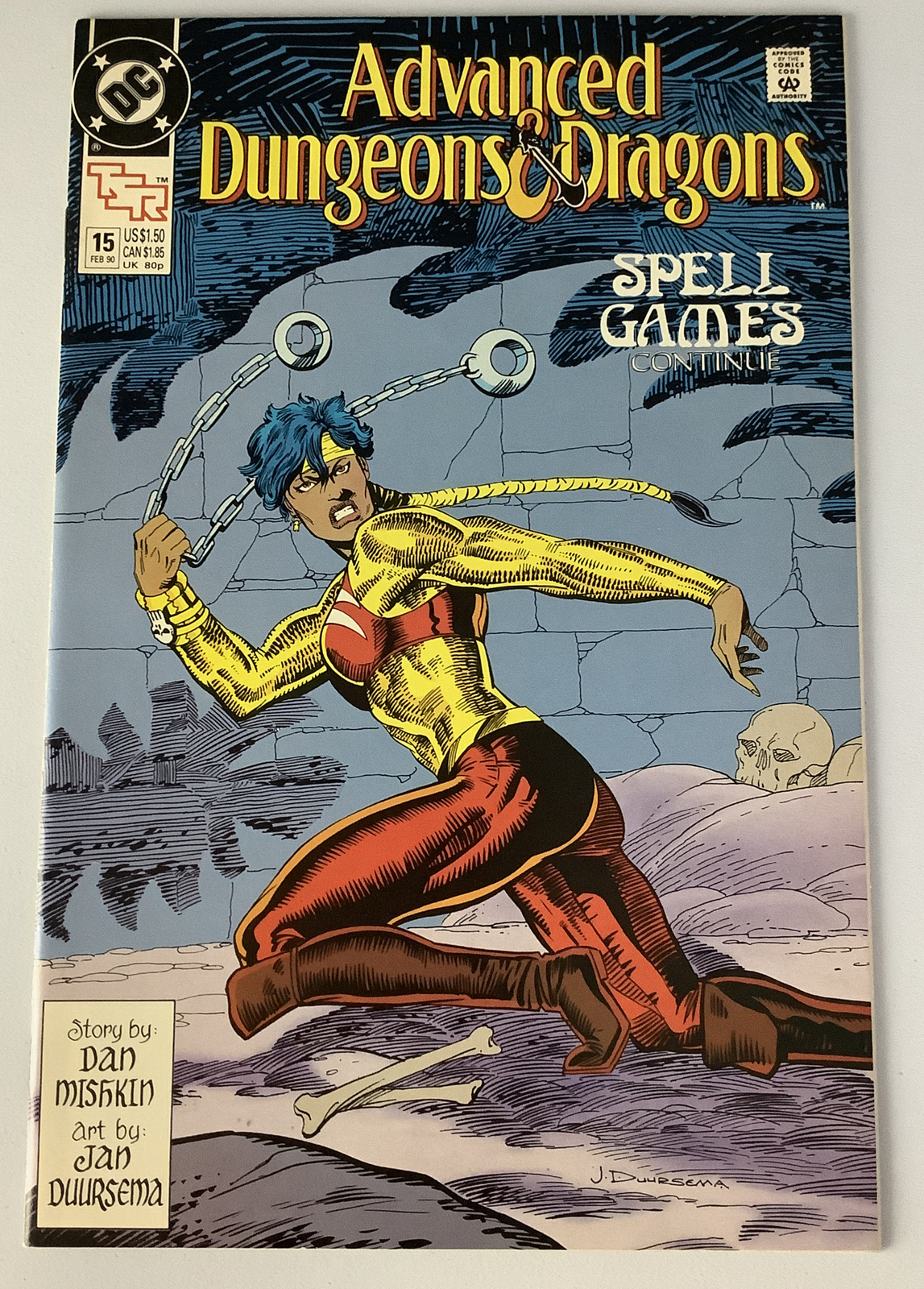 Advanced Dungeons & Dragons 15 DC 1990 Spell Games Comic | eBay
