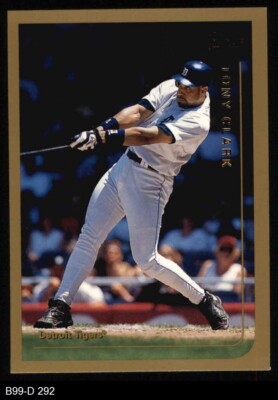 1999 Topps #292 Tony Clark Tigers 8 - NM/MT | eBay