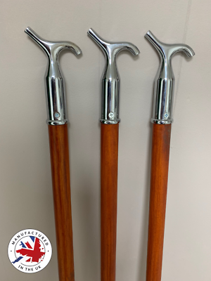 Sash Window Pole Satin Mahogany Hook Skylight Loft Attic Shutter Hooks ...