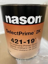 Nason 2k Urethane Gray Primer 421-19 Gallon & Activator 483-87 Quart ...