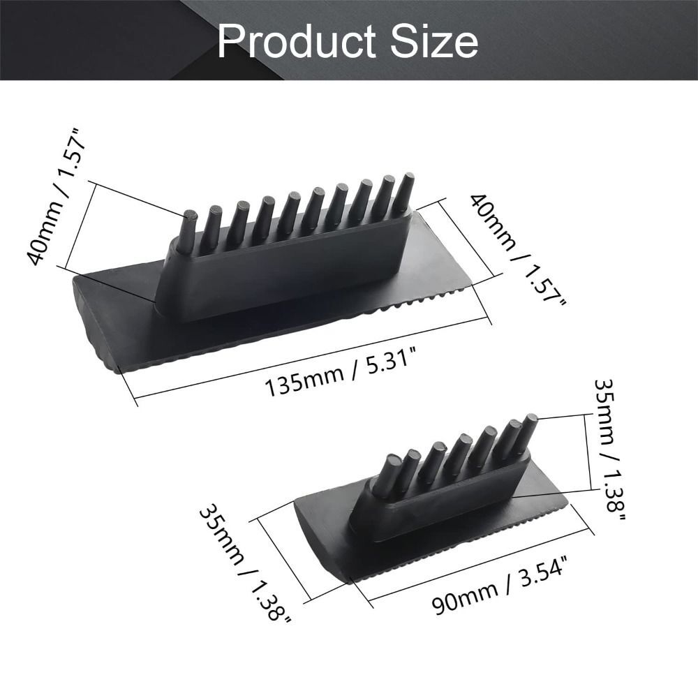 Ms6 Black Wood Grain Painting Tool Rubber Wood Texture Pattern Wall | eBay