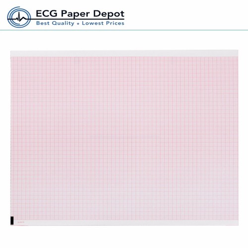 Quinton Instruments ECG EKG Z-Fold Recording Sheet Grid Paper 5 Pack ...