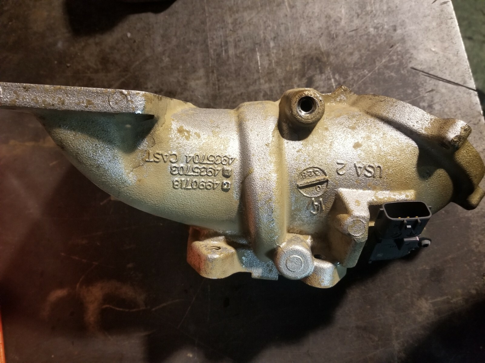 4990718 6.7l Cummins Intake Horn egr intake | eBay