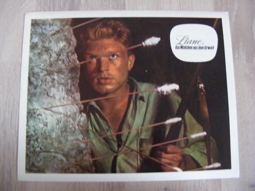 Original kleines Kinofilmplakat.29x23 Liane Mädchen aus dem Urwald ...