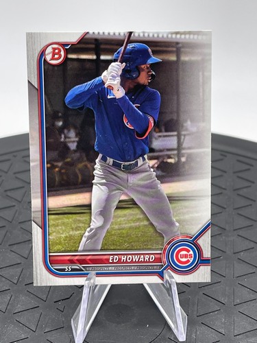 Ed Howard 2022 Bowman Prospects BP-64 Chicago Cubs Short Stop | eBay
