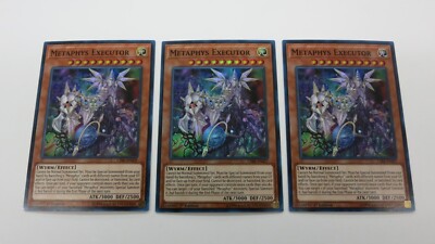 3x METAPHYS EXECUTOR 1ST EDITION CIBR-EN027 SUPER RARE YUGIOH NM UNPLAYED | eBay