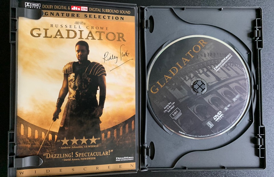 Gladiator (DVD, 2000, 2-Disc Set) Russell Crowe, Joaquin Phoenix ...