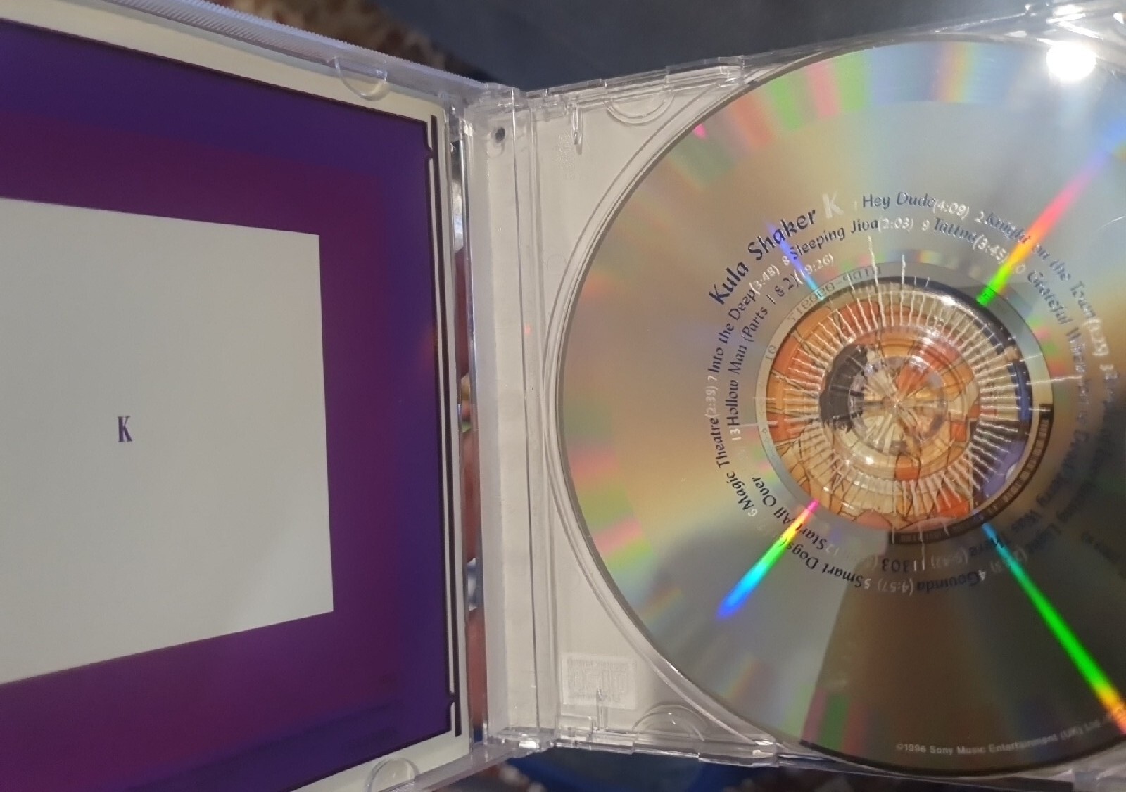 KULA SHAKER K CD CULT BRITISH 90s INDIE ROCK BAND MUSIC 1996 ALBUM ...