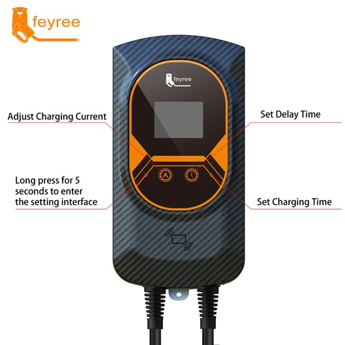 Feyree Level 2 EV Charger 40A For Chargepoint EV Charging Station ...