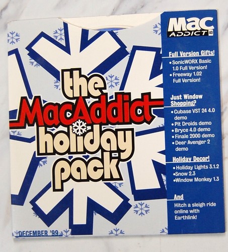 MacAddict CD-ROM The Disc December 1999 #40 | eBay
