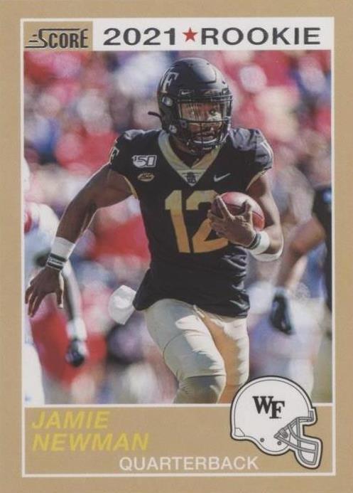 2021 Panini Chronicles Draft Picks - Score Retro Jamie Newman #73 (RC ...