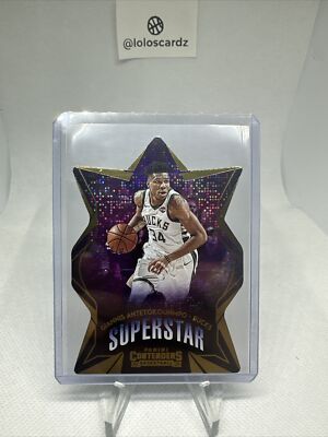 2019-20 contenders giannis antetokounmpo Superstar Die Cut | eBay