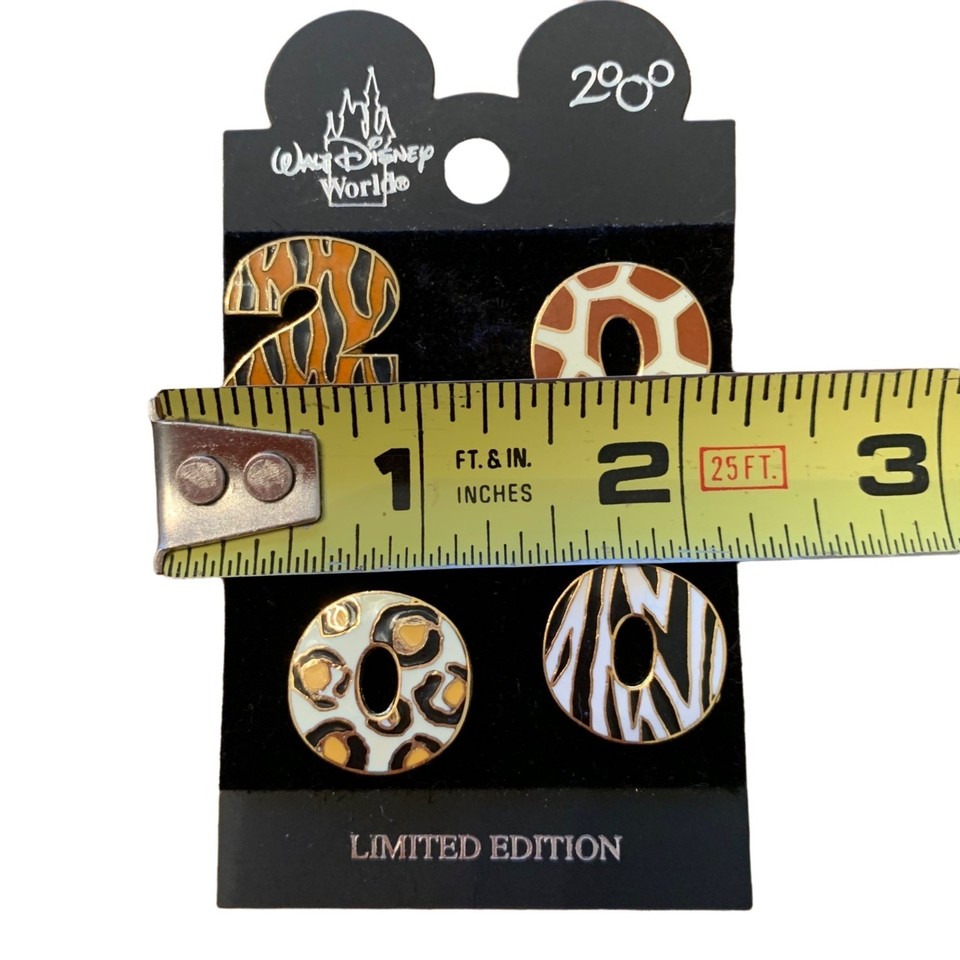 VTG Walt Disney World 2000 Limited Edition Animal Print Pin Set Y2K ...