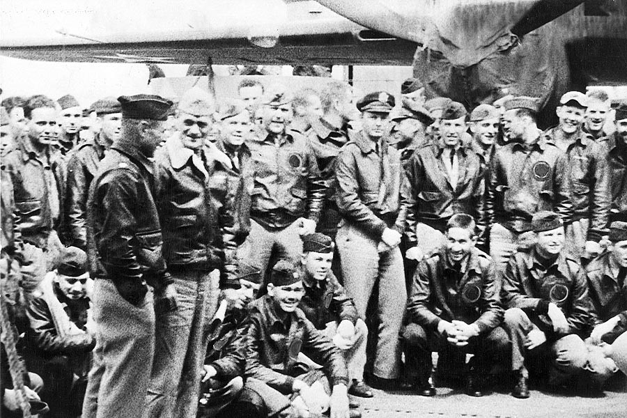 LT. COLONEL JAMES DOOLITTLE W/ HIS RAIDERS PHOTOGRAPH PHOTO PRINT | eBay