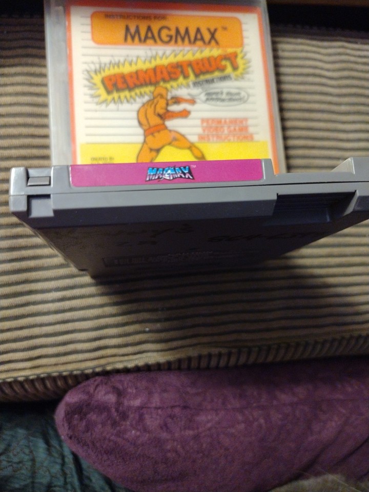 MagMax (NES, 1988) Cartridge And Hard Case 22909100056| eBay