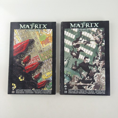 The Matrix Comics Volume #1 #2 TPB Graphic Novel Lot 2003 Burlyman ...