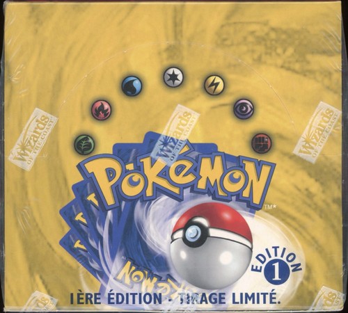 1999 Pokemon FRENCH 1st Edition Base Set Booster Box Display SEALED | eBay