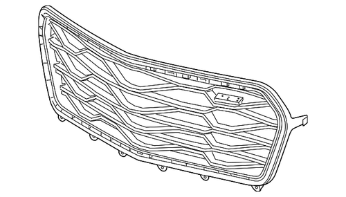 Genuine GM Front Lower Grille 84375811 | eBay