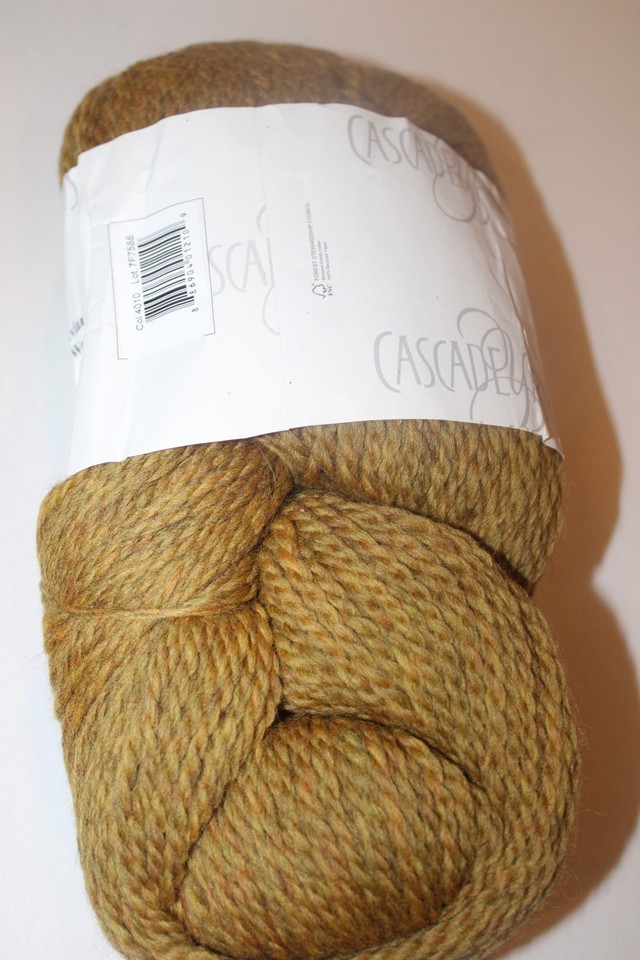 Cascade yarns Eco+ Wool 478 yarn, 250 gram, bulky Color 4010 Straw | eBay