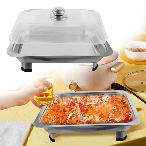 Fish Grill Roasting Pan with Lid Serving Tray Food Warmer | eBay Australia