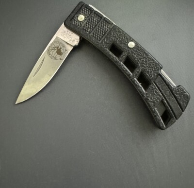 Vintage Buck 425 Mini Knife Rocky Mountain Elk Foundation | eBay