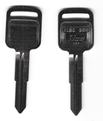 Ilco X180 / B69 New old stock Uncut Key for Various GM and Suzuki | eBay