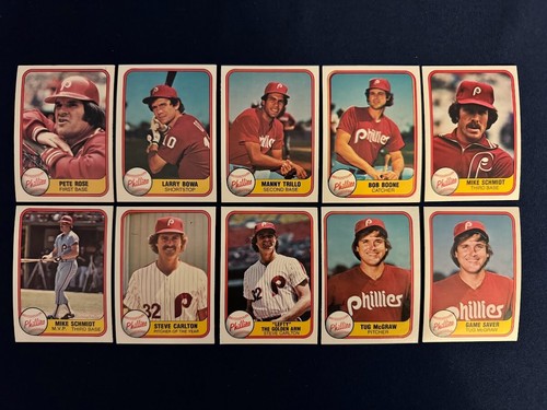 1981 Fleer Philadelphia Phillies Team Set | eBay