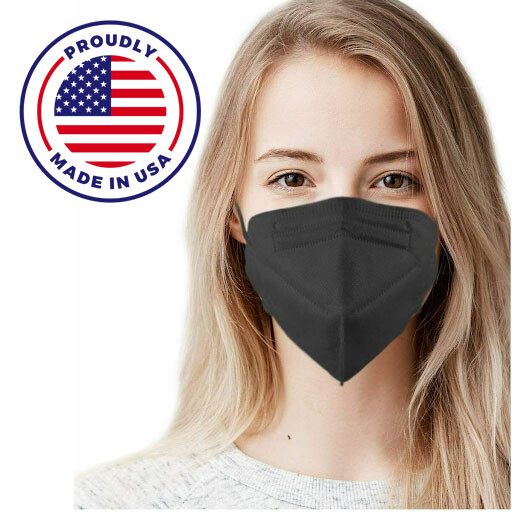 Charcoal 15 Pcs M95 Face Mask 5-Layer 99% MADE IN USA - Disposable ...