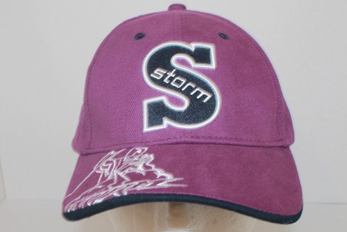 NRL Melbourne Storm Rugby League Baseball Cap OSFM Brand New With Tags ...