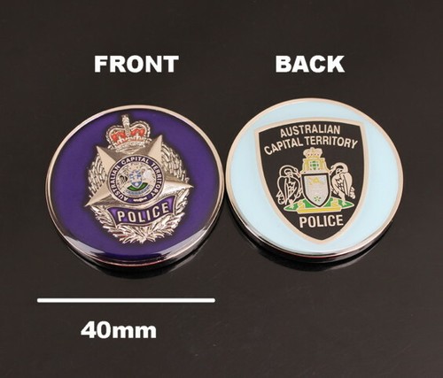 Australian Capitol Territory Police Challenge Coin (social never issued ...