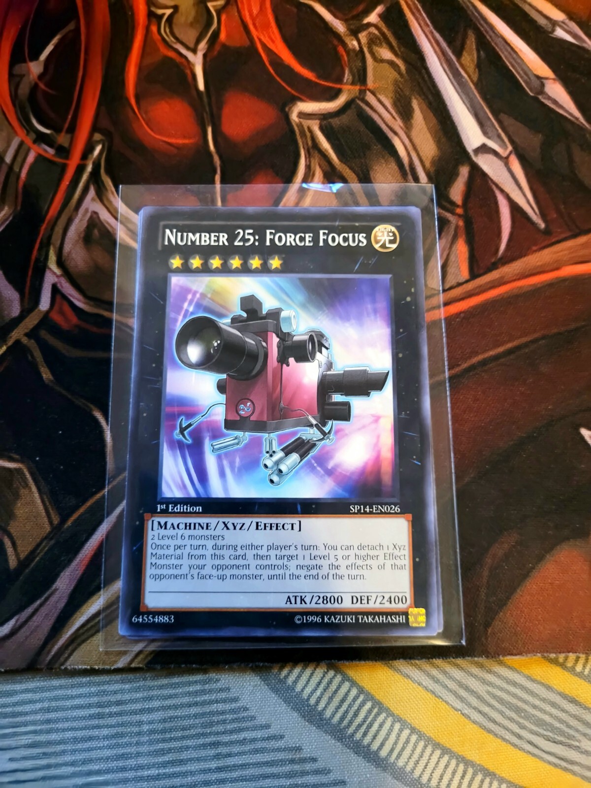 YUGIOH TCG NUMBER 25: FORCE FOCUS SP14-EN026 COMMON 1ST EDITION | eBay