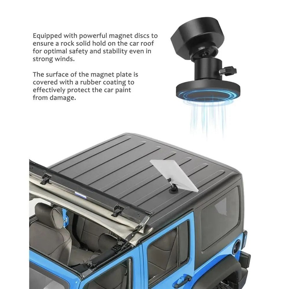 Roof Mount & Car Dashboard Holder Magnetic Mount for Starlink Mini ...