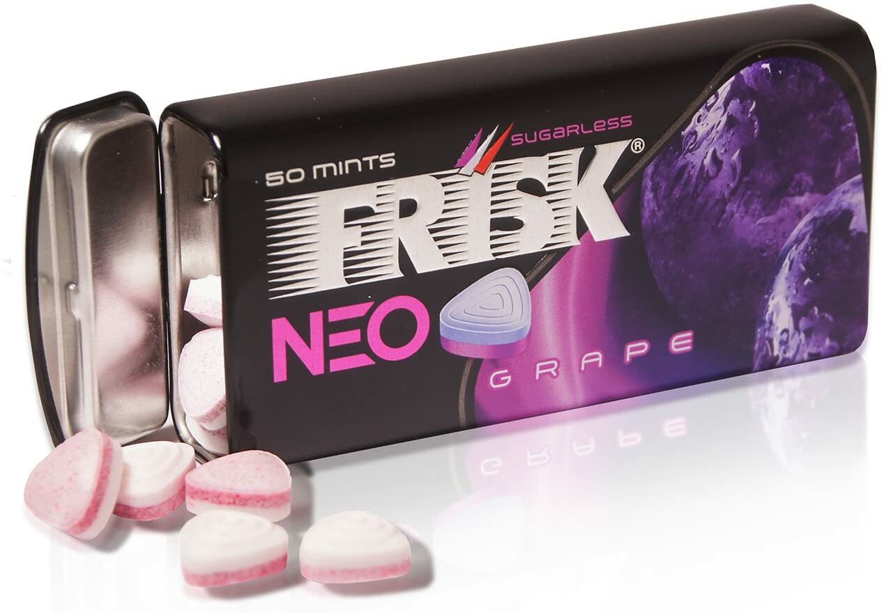 Kracie Foods - FRISK NEO Sugarless Grape [50 Mints] (35g x 9 boxes ...
