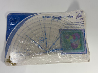 Tailor Simple Circles Guides For Rotary Cutter Sewing/ Quilting ...