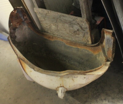 56 Ford USED Steel OEM Left Rear Inner Wheelhouse (X72) | eBay