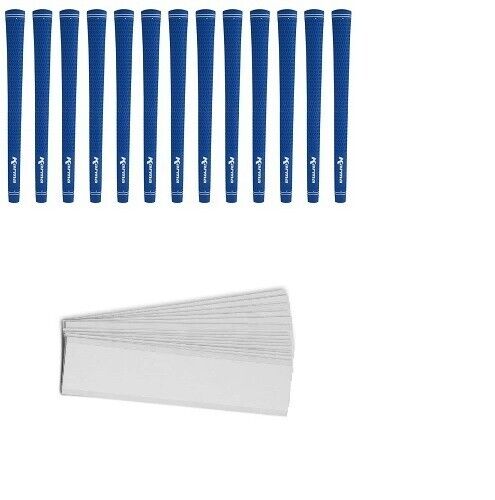 Blue Golf Grips Karma Velour Tour Velvet Blue MIDSIZE Grips-Sets (5 to ...