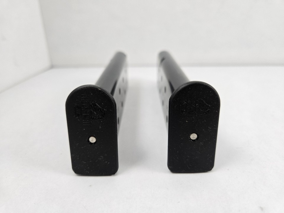 Lot Of 2 Used Checkmate 1911 Fullsize 8 Round 45 ACP Magazines Mags ...