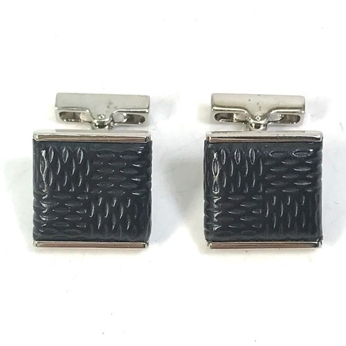 LOUIS VUITTON M65072 Damier Graphite Buton de Manchette Soho Cufflinks cuffs | eBay