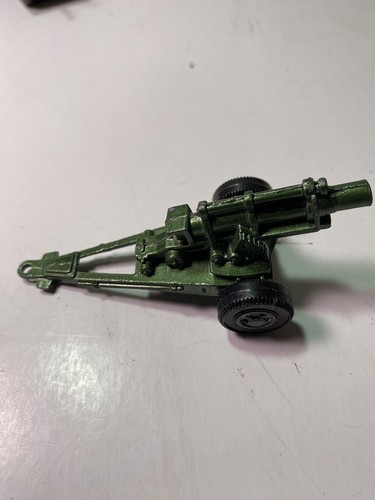 TootsieToy Military Army Howitzer Green Cannon Gun Trailer Made In USA ...