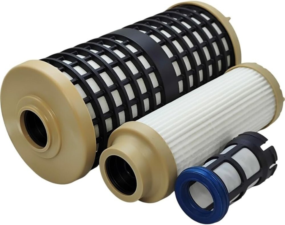 3 Fuel Filter Kit 33849 Fits Detroit Diesel DD13 DD15 DD16 Freightliner ...