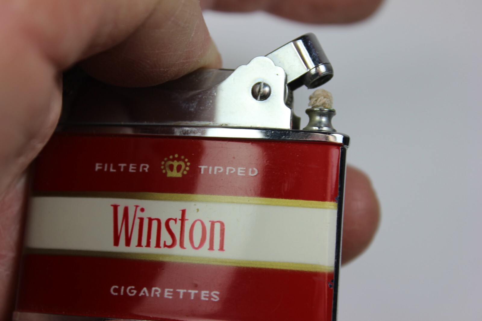 Vintage WINSTON Cigarettes Lighter - Crown Japan ( NICE ) | eBay